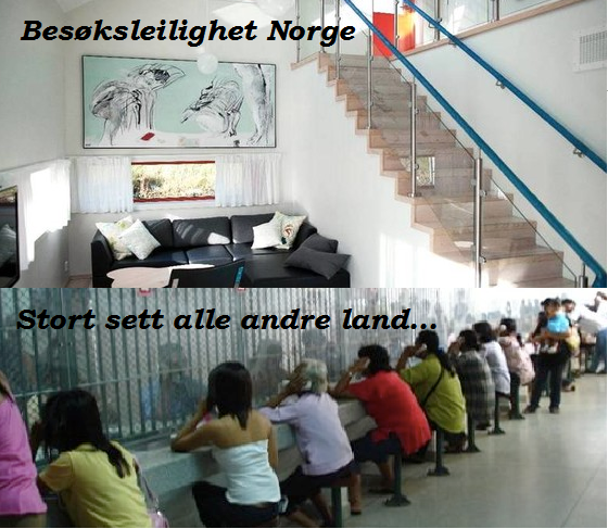 Slik er Norske fengsler sammenlignet med utenlandske